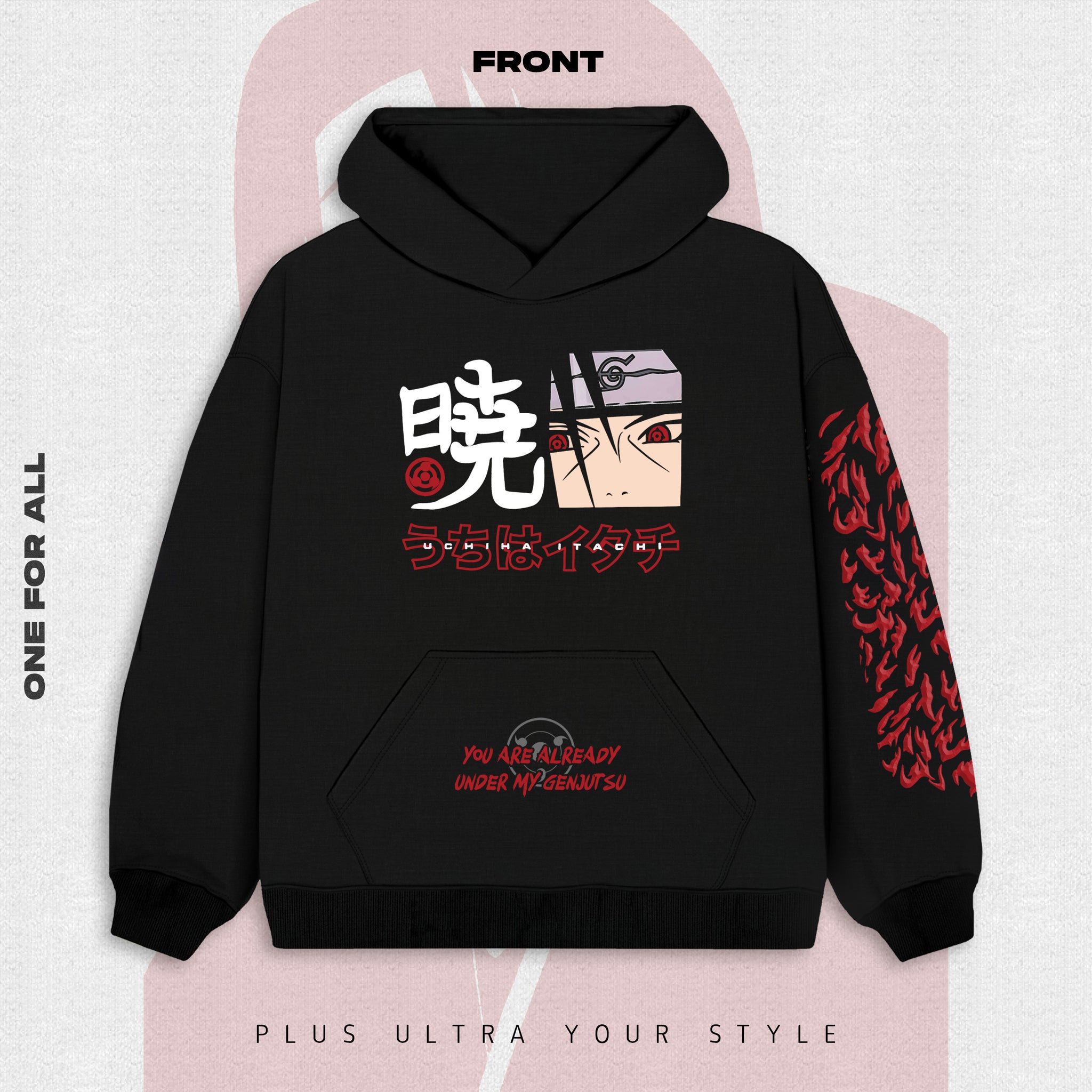 Naruto-Itachi Hoodie – One For All