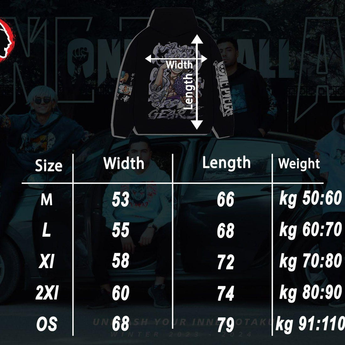 Aizen - Bleach Black| Anime Hoodies Egypt – One For All